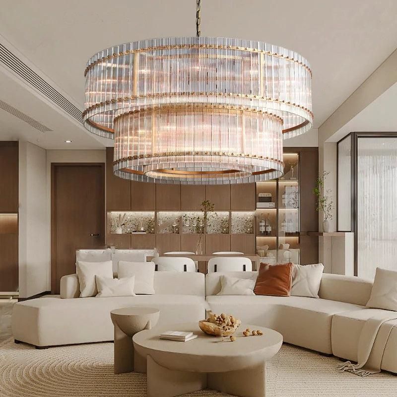 San Marco Two-tier Round Chandelier 60",Dining Room Chandelier,RH ...